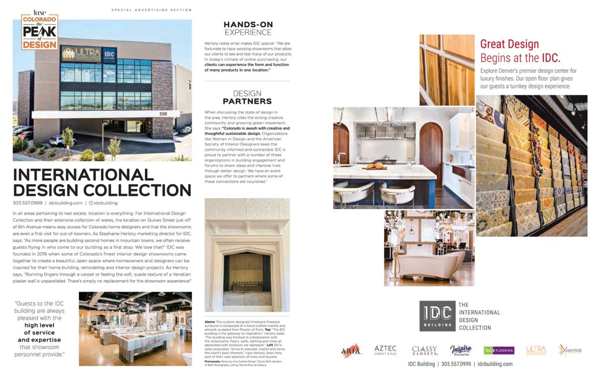 Luxe Interior + Design | Celebrating Colorado Design - IDC Building ...