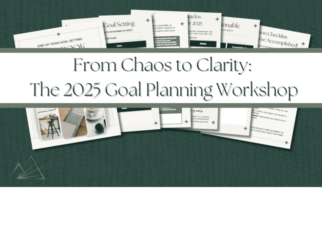 From Chaos to Clarity: The 2025 Goal-Setting Workshop for Designers ...